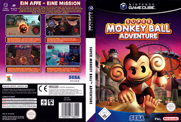 Super Monkey Ball Adventure (GC) - The Cover Project