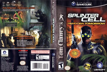 Tom Clancy's Splinter Cell: Pandora Tomorrow (GC) - The Cover Project