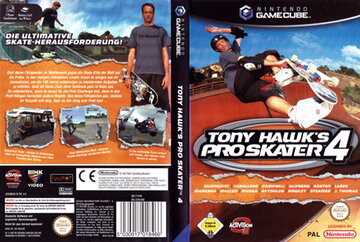 Tony Hawk's Pro Skater 4 (GC) - The Cover Project