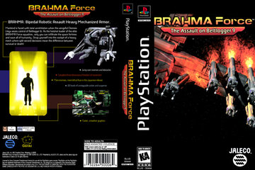 Brahma Force: Assault on Beltlogger 9 (PS1) - The Cover Project