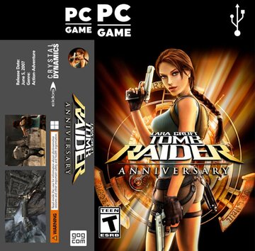 Tomb Raider: Anniversary (Win) - The Cover Project